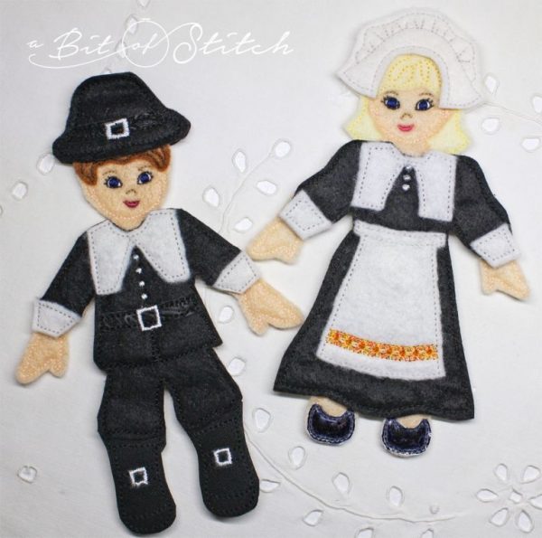 Ben & Morgan Paper Dolls - A Bit of Stitch