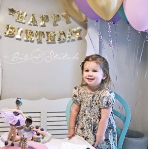 Kate’s Birthday Banner - A Bit of Stitch