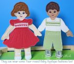 Des & Kate Paper Dolls - A Bit of Stitch