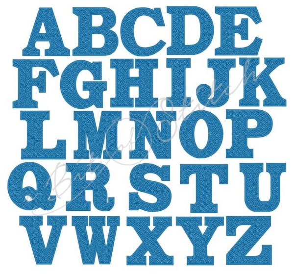 Alphablock - A Bit of Stitch