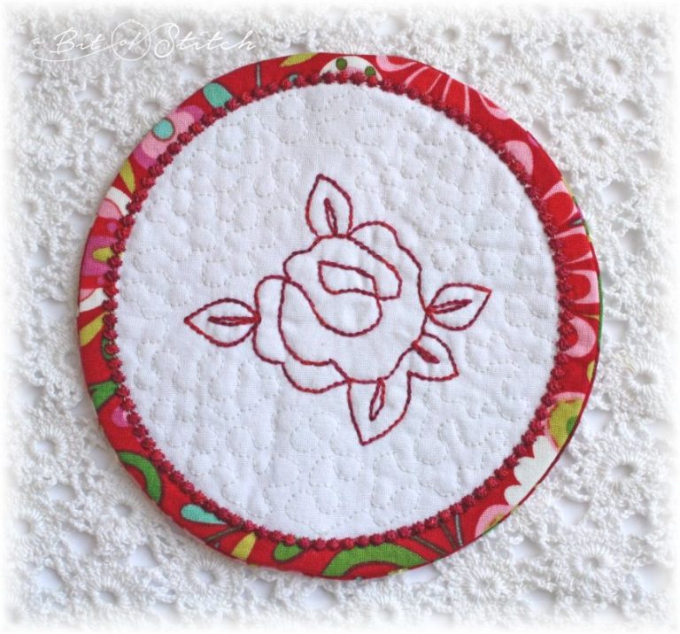 Coaster Charm Collection - A Bit of Stitch
