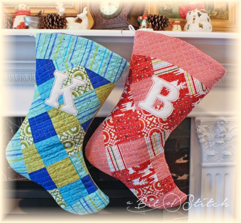 Christmas Sock Pattern - A Bit of Stitch