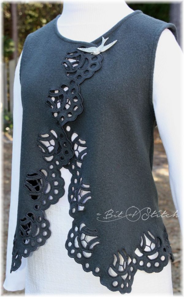 Medallion Cutwork - A Bit of Stitch