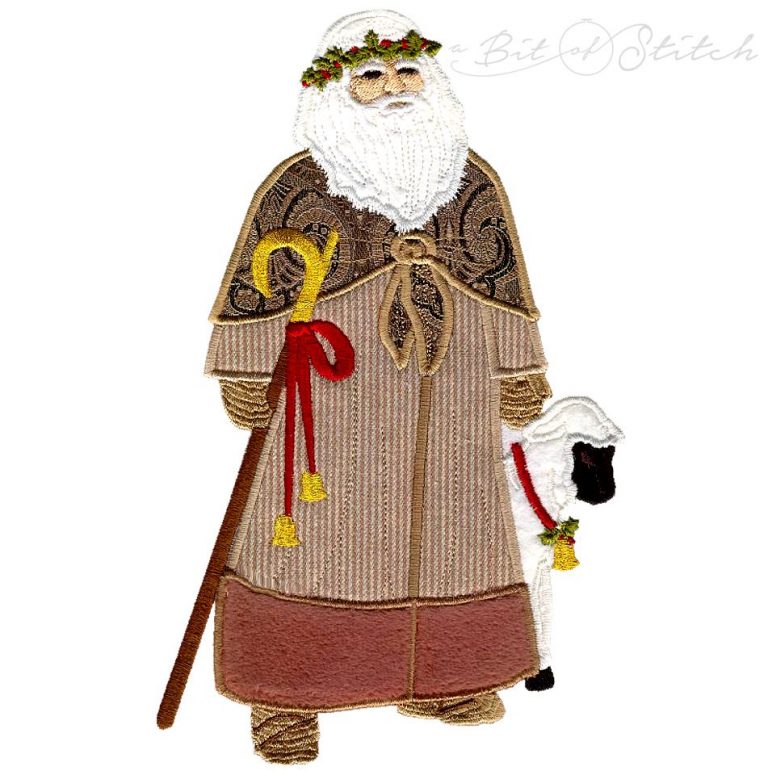 Victorian Santa - A Bit of Stitch