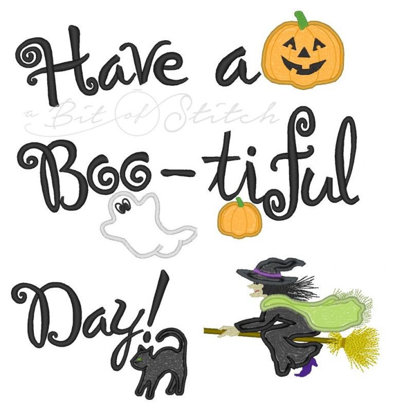 Boo-tiful Quilt Project - A Bit of Stitch