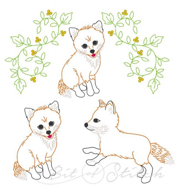 Baby Fox - A Bit of Stitch