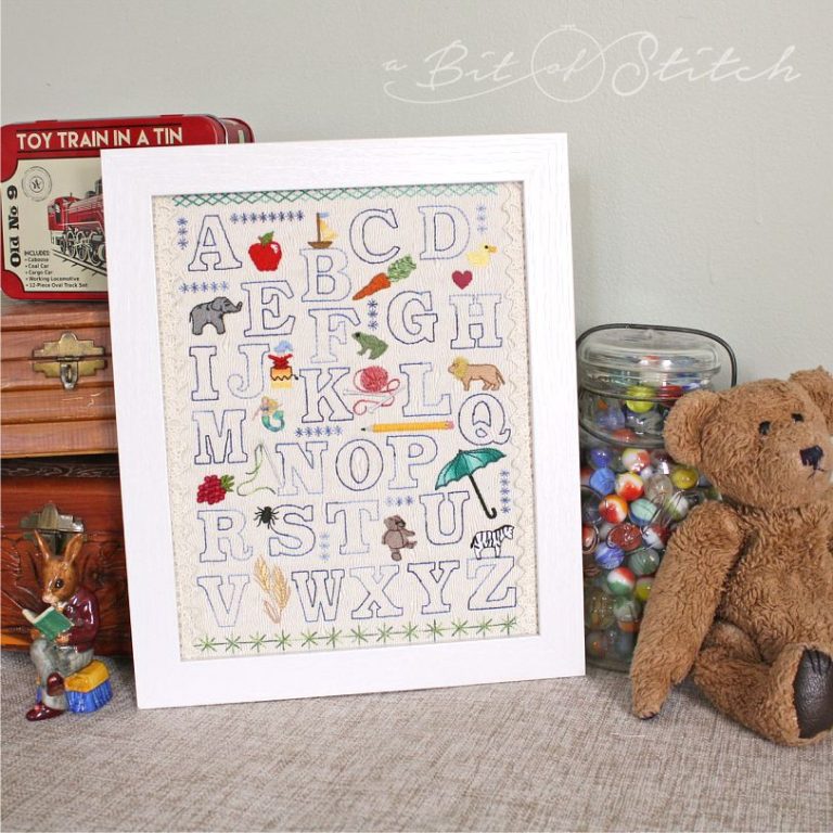 ABC Sampler - A Bit of Stitch