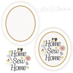 Home Sew Home Medallion - A Bit of Stitch