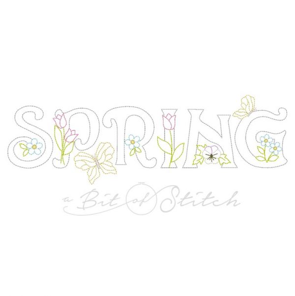 Spring Festivities - A Bit of Stitch