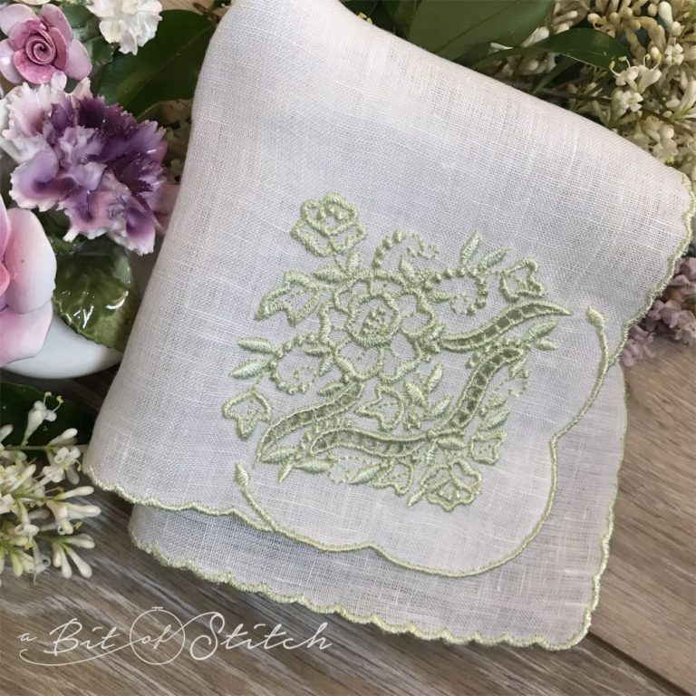 Hankie Dainties - A Bit of Stitch