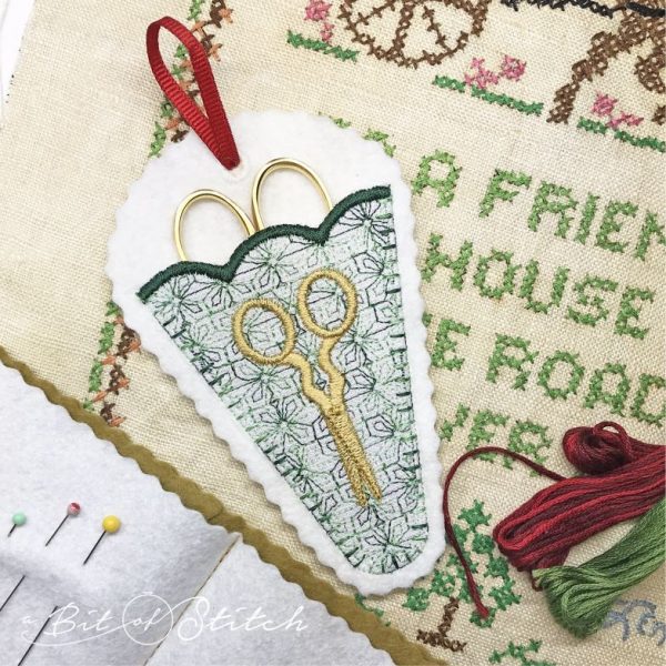 Sweet & Simple Scissor Case - A Bit of Stitch
