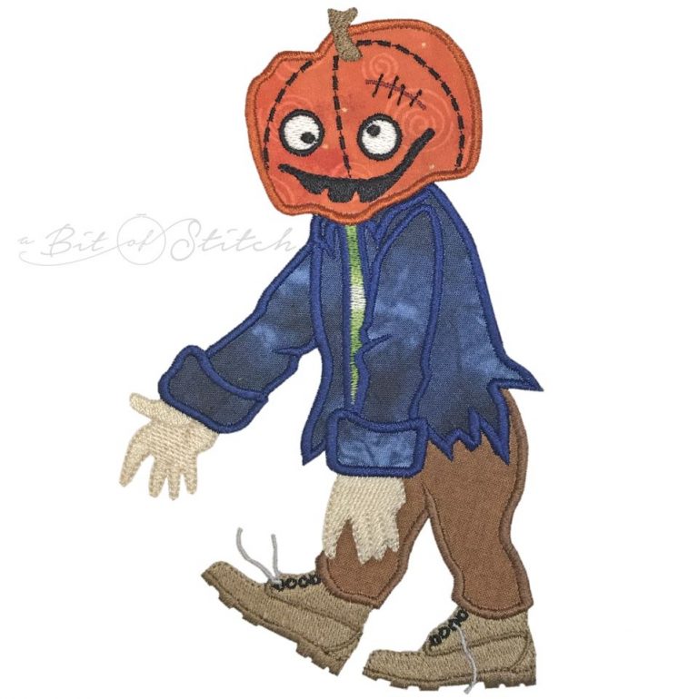 Pumpkin Zombie - A Bit of Stitch