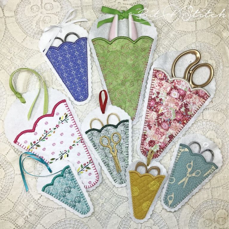 Sweet & Simple Scissor Case - A Bit of Stitch