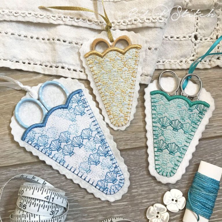 Sweet & Simple Scissor Case - A Bit of Stitch