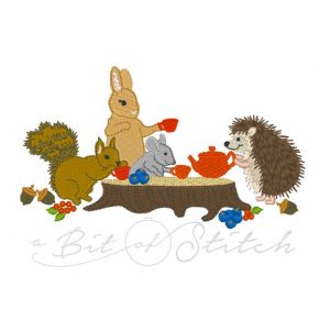 Hedgie and Friends - A Bit of Stitch