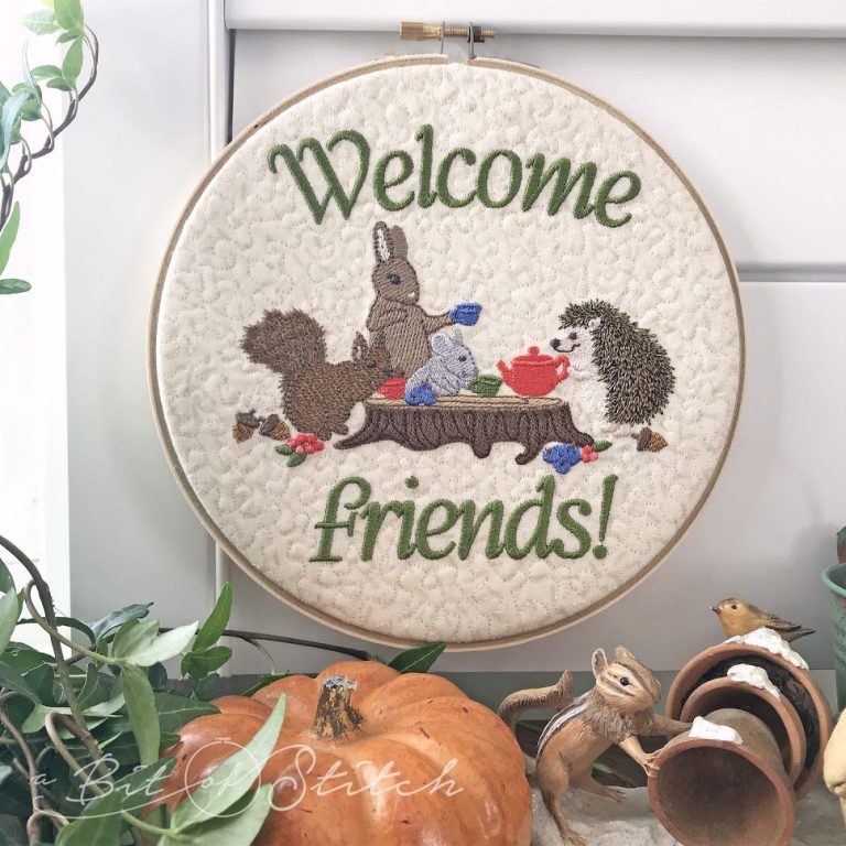 Hedgie and Friends - A Bit of Stitch