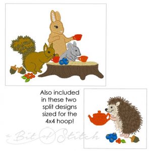 Hedgie and Friends - A Bit of Stitch