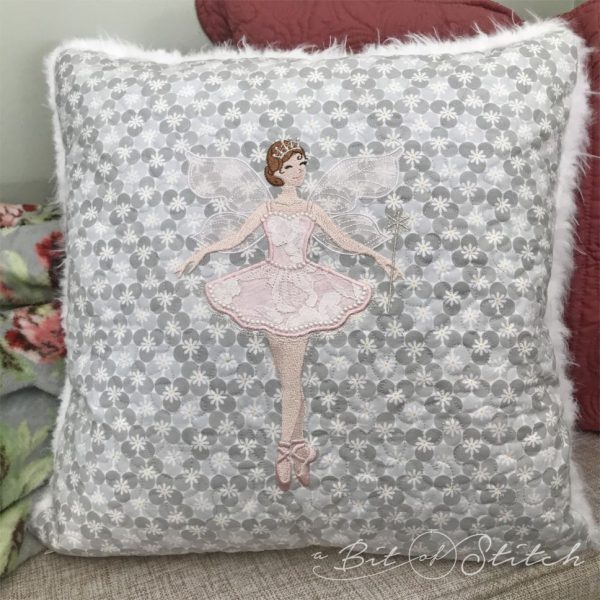 Sugarplum Fairy Applique - A Bit of Stitch