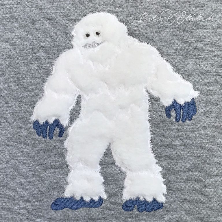 Yeti Snowman - A Bit of Stitch