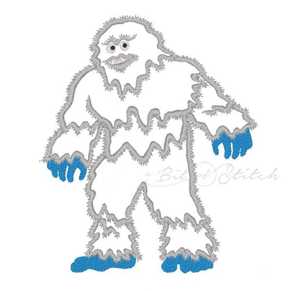 Yeti Snowman - A Bit of Stitch