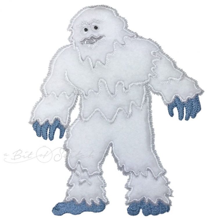 Yeti Snowman - A Bit of Stitch