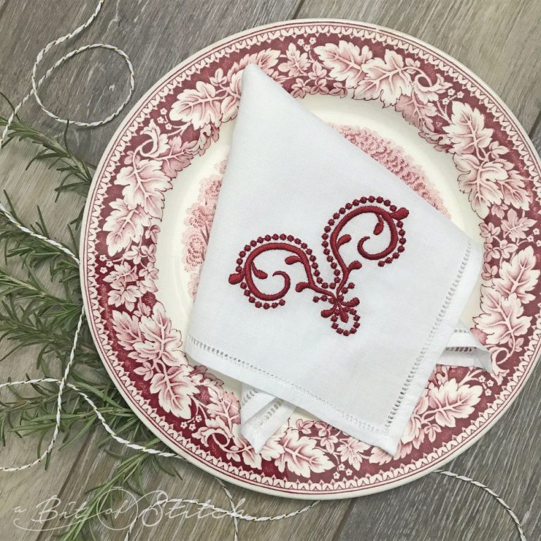 Gingerbread Lace Freebie - A Bit of Stitch
