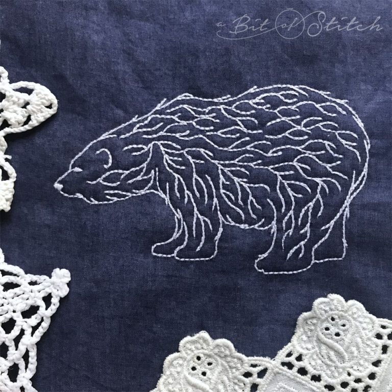 Polar Bear Freebie! - A Bit of Stitch