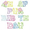 Kate’s Birthday Banner - A Bit of Stitch