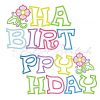 Kate’s Birthday Banner - A Bit of Stitch