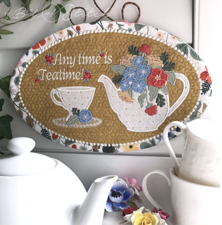 Take Time for Tea Collection - A Bit of Stitch