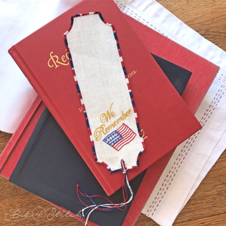 Bookmark It! - A Bit of Stitch
