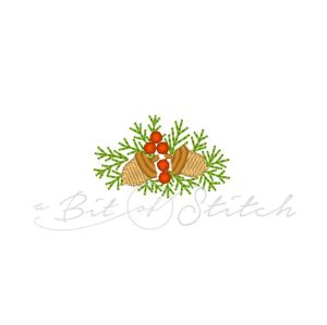 Acorn Bouquet Freebie - A Bit of Stitch