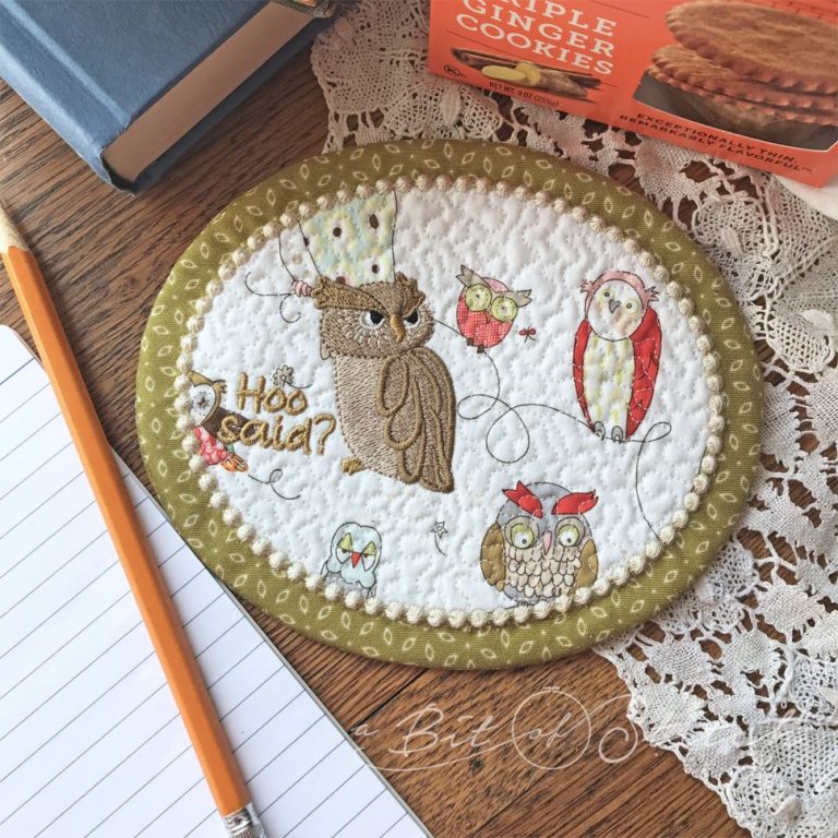 Hoot & Holler - A Bit of Stitch