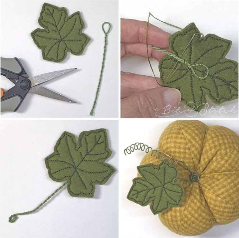 Sew a Pumpkin! - A Bit of Stitch