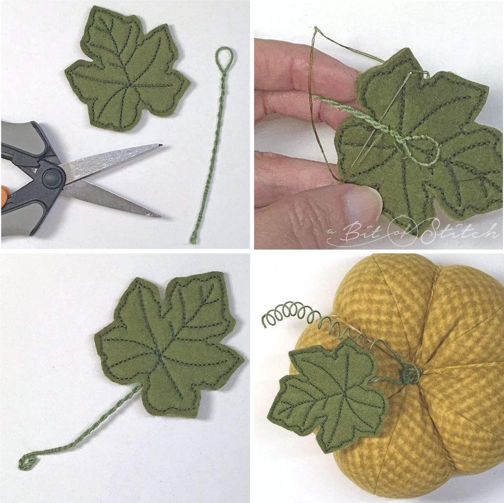 Sew a Pumpkin! - A Bit of Stitch