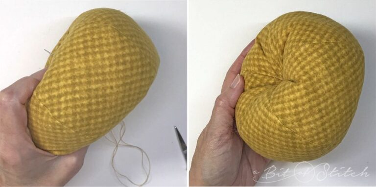 Sew a Pumpkin! - A Bit of Stitch