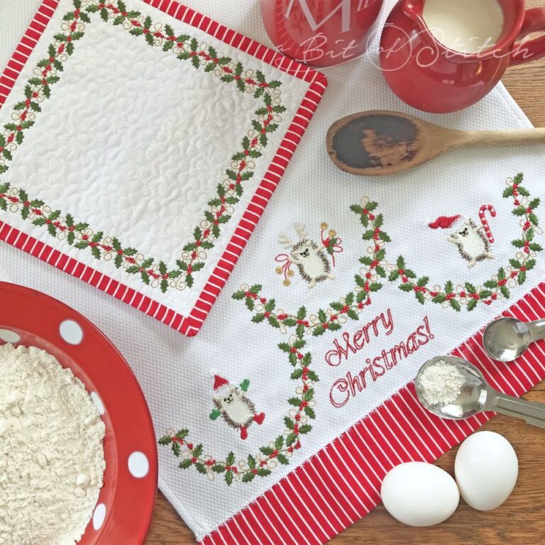 Holly Vines - A Bit of Stitch