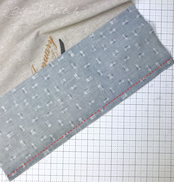 Perfect to a “T” Towel - A Bit of Stitch