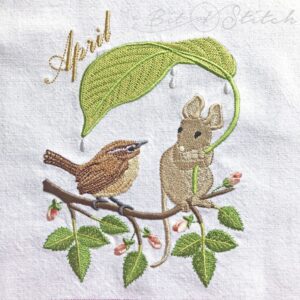 April Friends - A Bit of Stitch