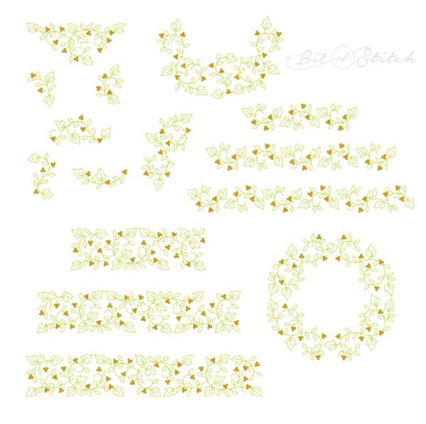 Scroll Vines - A Bit of Stitch