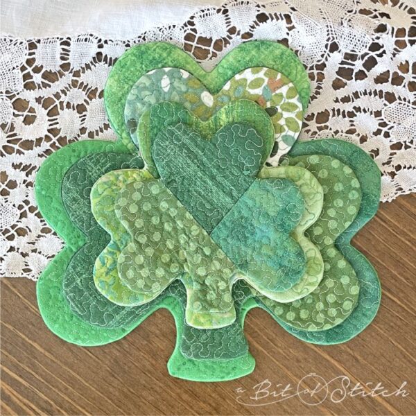 Shamrocks - A Bit of Stitch