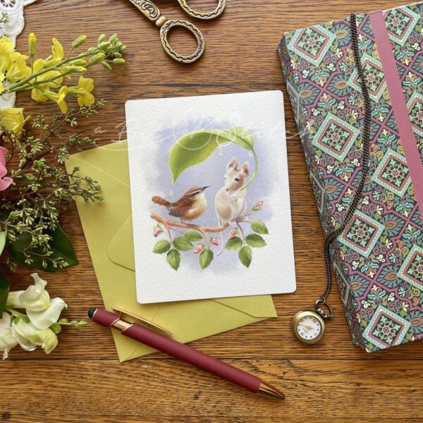 Feathered Friends Note Cards - A Bit of Stitch