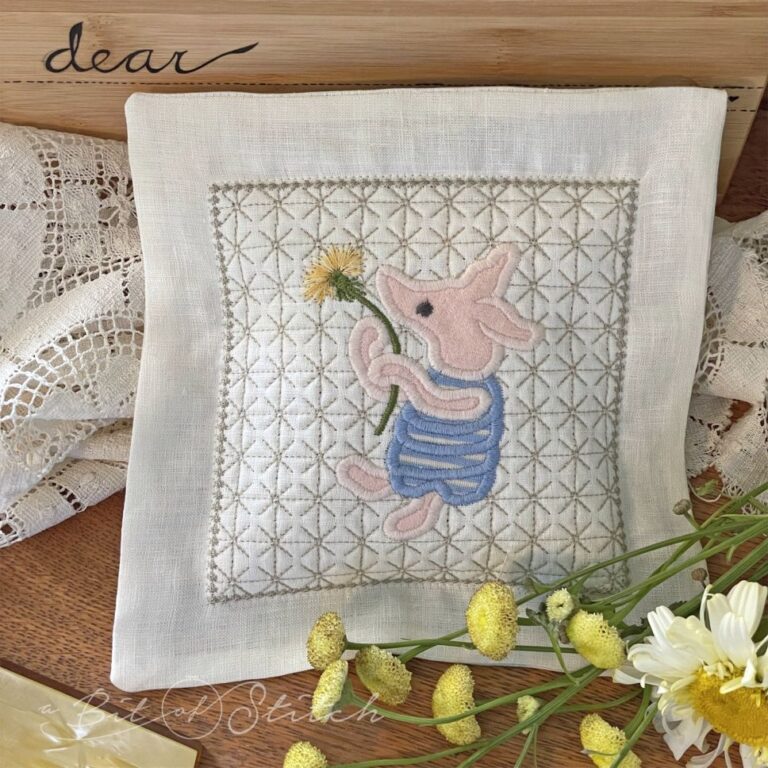 Fancy Fill Sachet - A Bit of Stitch