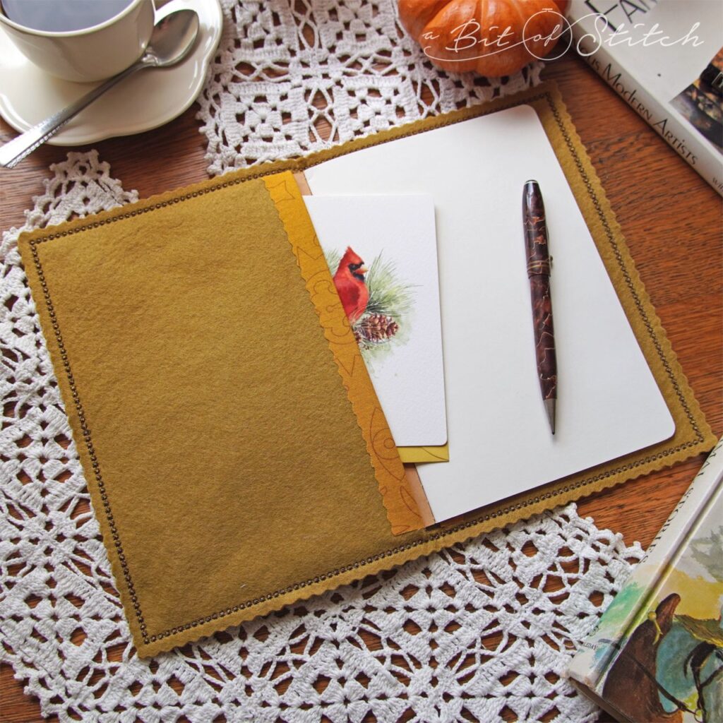 Notebook Covers - A Bit of Stitch