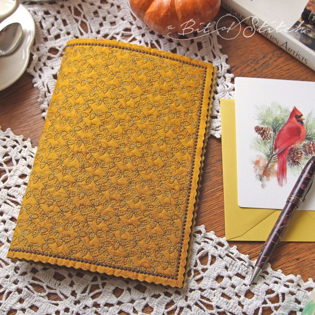 Notebook Covers - A Bit of Stitch