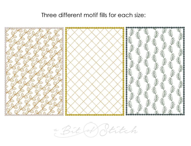 Notebook Covers - A Bit of Stitch