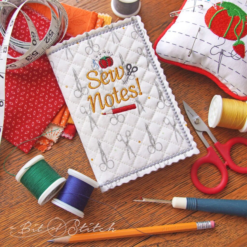 Notebook Covers - A Bit of Stitch