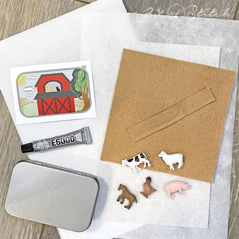 Treasure Tin Kits - A Bit of Stitch