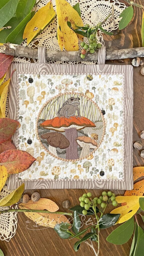 Theodore Toad - A Bit of Stitch