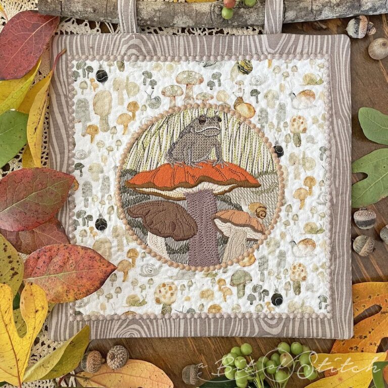 Theodore Toad - A Bit of Stitch